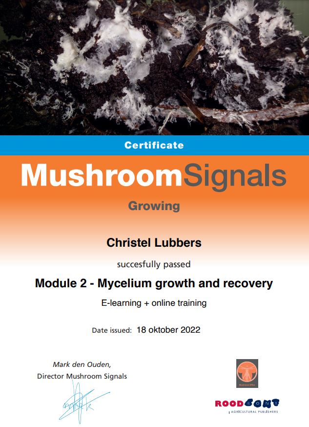 Champignonsignalen Teelt: E-learning - Mushroom Office Champignonsignalen Teelt: E-learning - Mushroom Office